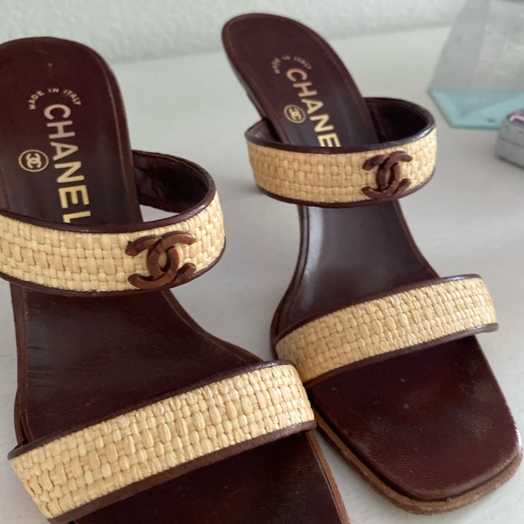 CHANEL | Shoes | Authentic Chanel Slides | Poshmark